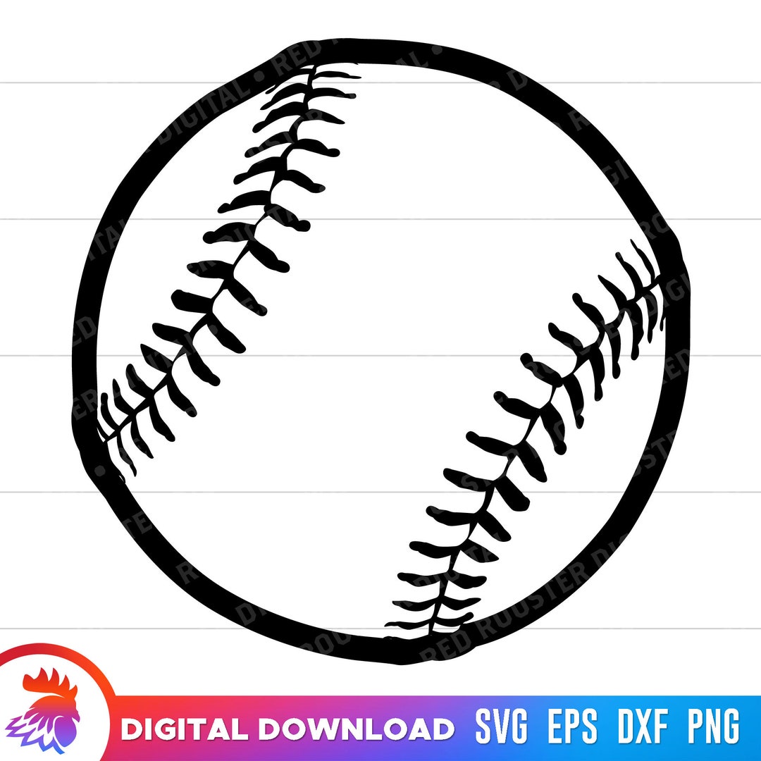 Baseball SVG, Baseball Silhouette, Baseball PNG, Baseball Cut Files ...