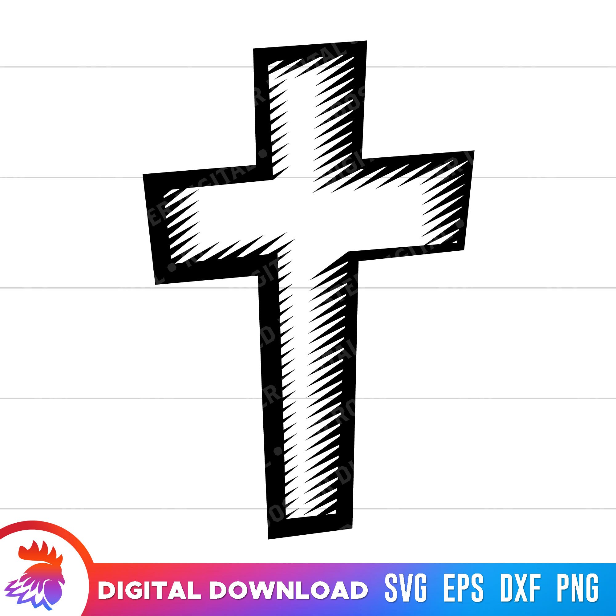 Christian Cross SVG Files Christian Cross Cut Files Christian Cross ...