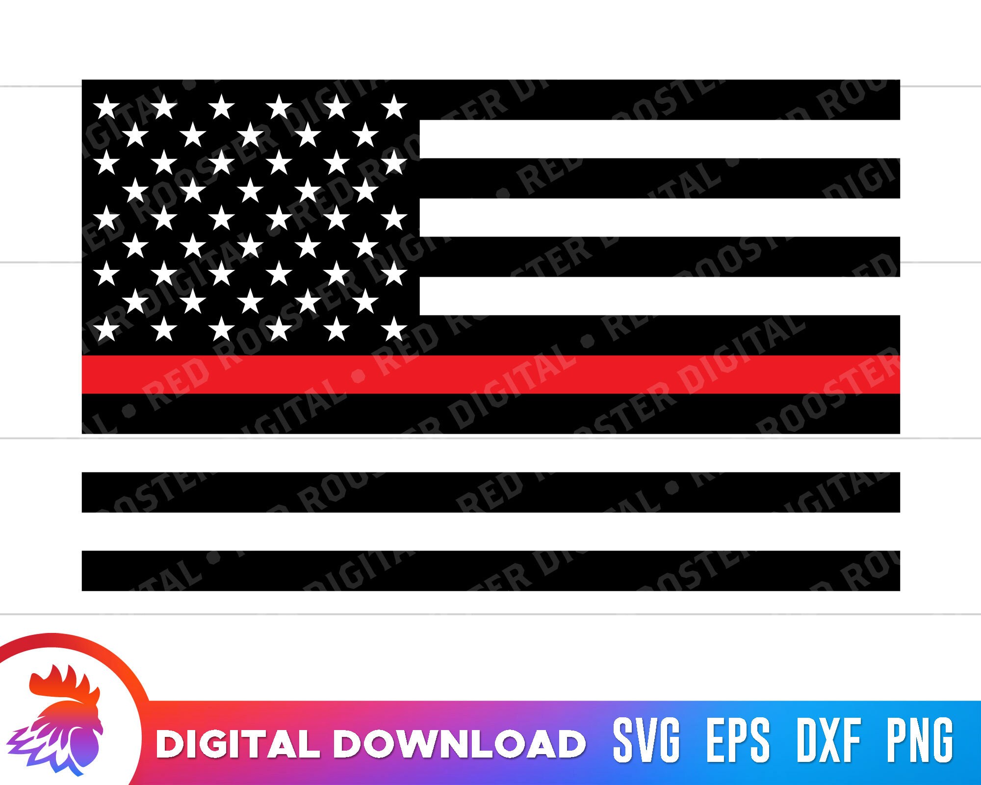 Firefighter Flag SVG Firefighter Flag Cut File Firefighting - Etsy