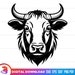 Bull Face Svg, Bull Head Svg, Steer Svg, Ox Svg, Bull Cut File Svg ...