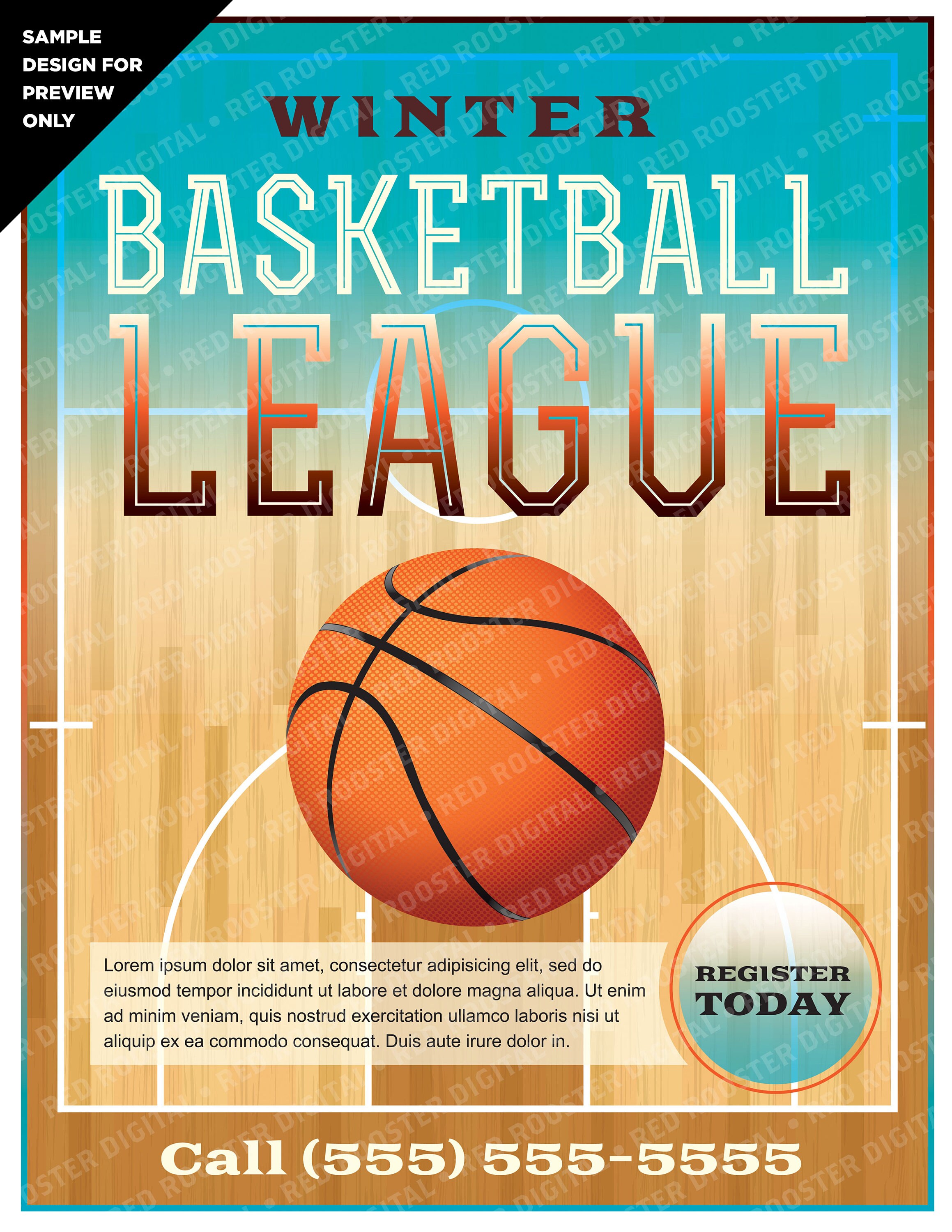 Basketball Flyer Template, Blank Basketball Background, Basketball ...