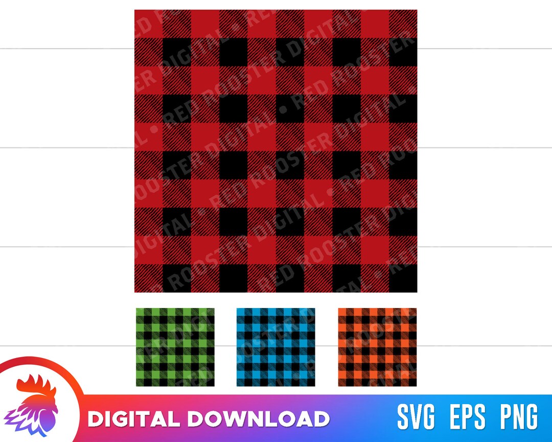 Flannel SVG Realistic Flannel Vector Flannel Material - Etsy