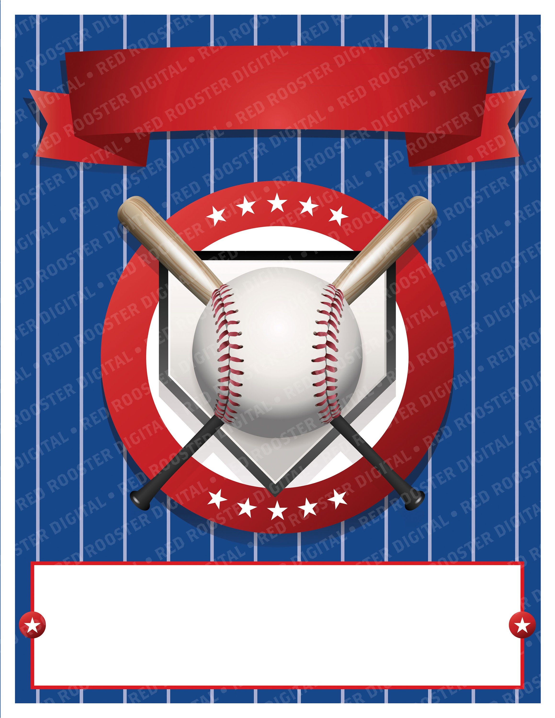 Baseball Flyer Template, Blank Baseball Background, Baseball Party ...