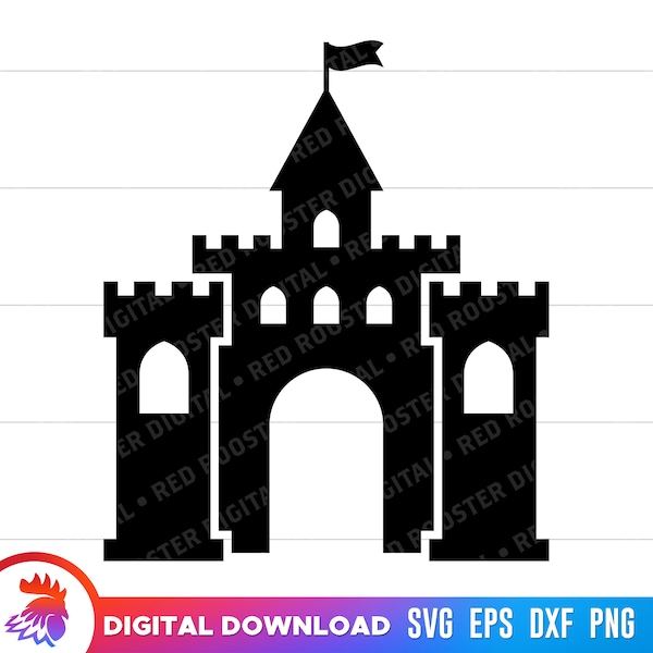 Castle Svg - Etsy