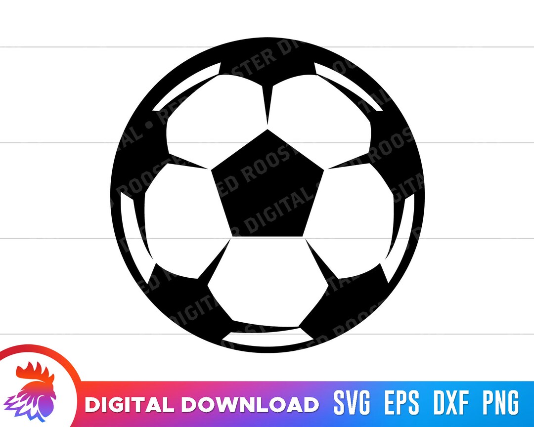 Soccer Ball SVG Files Football Cut Files Soccer Ball - Etsy