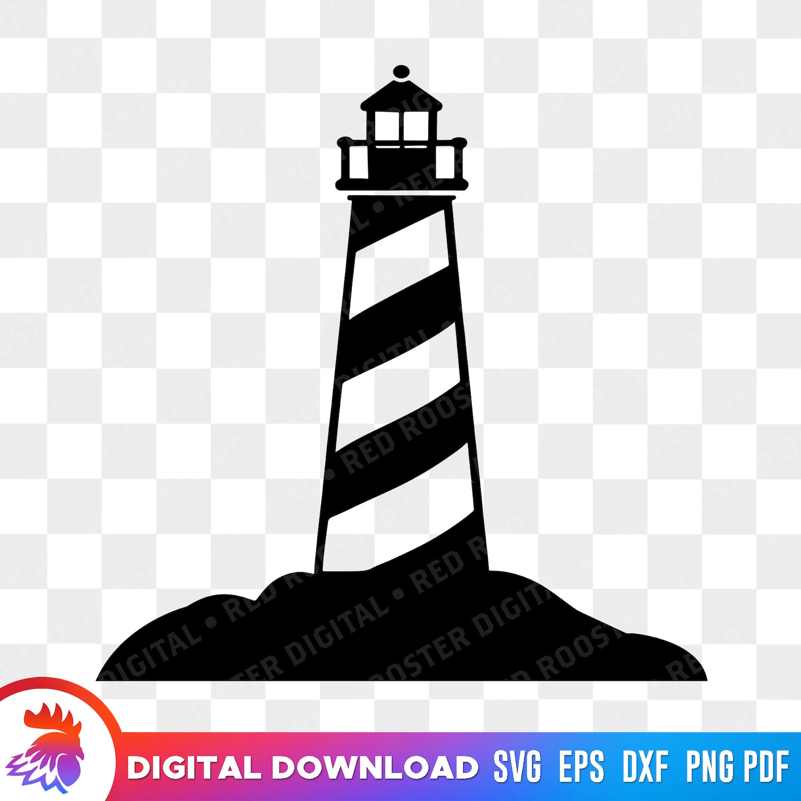 Lighthouse Svg, Lighthouse Svg File for Cricut, Lighthouse Clipart ...