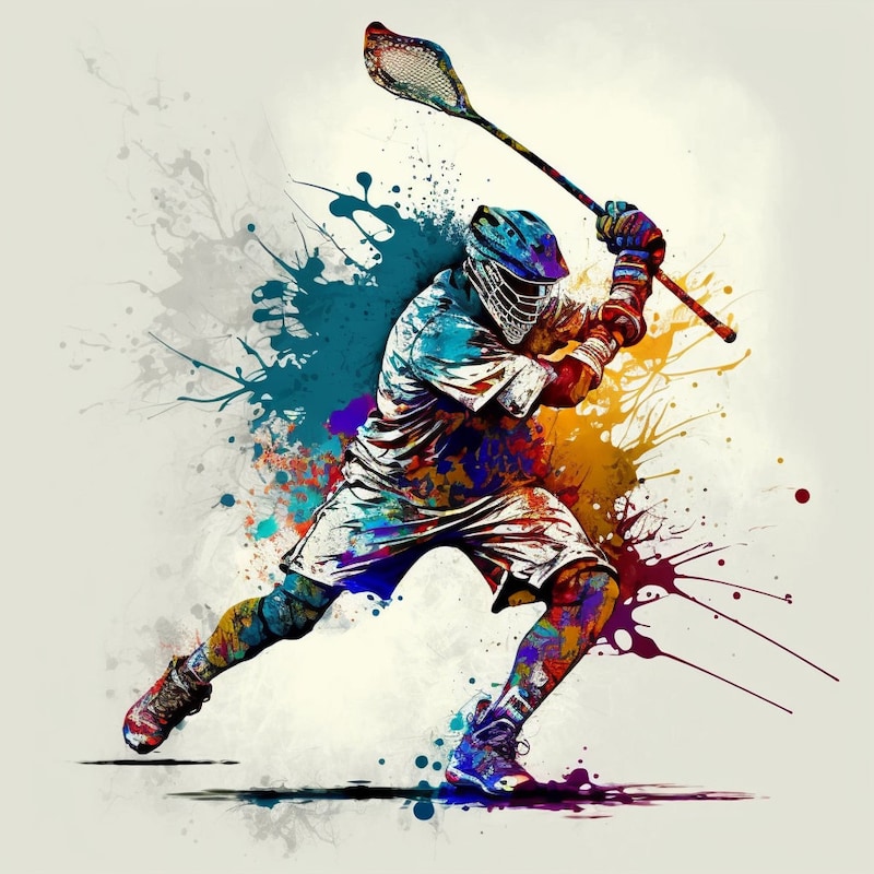 Lacrosse Art - Etsy
