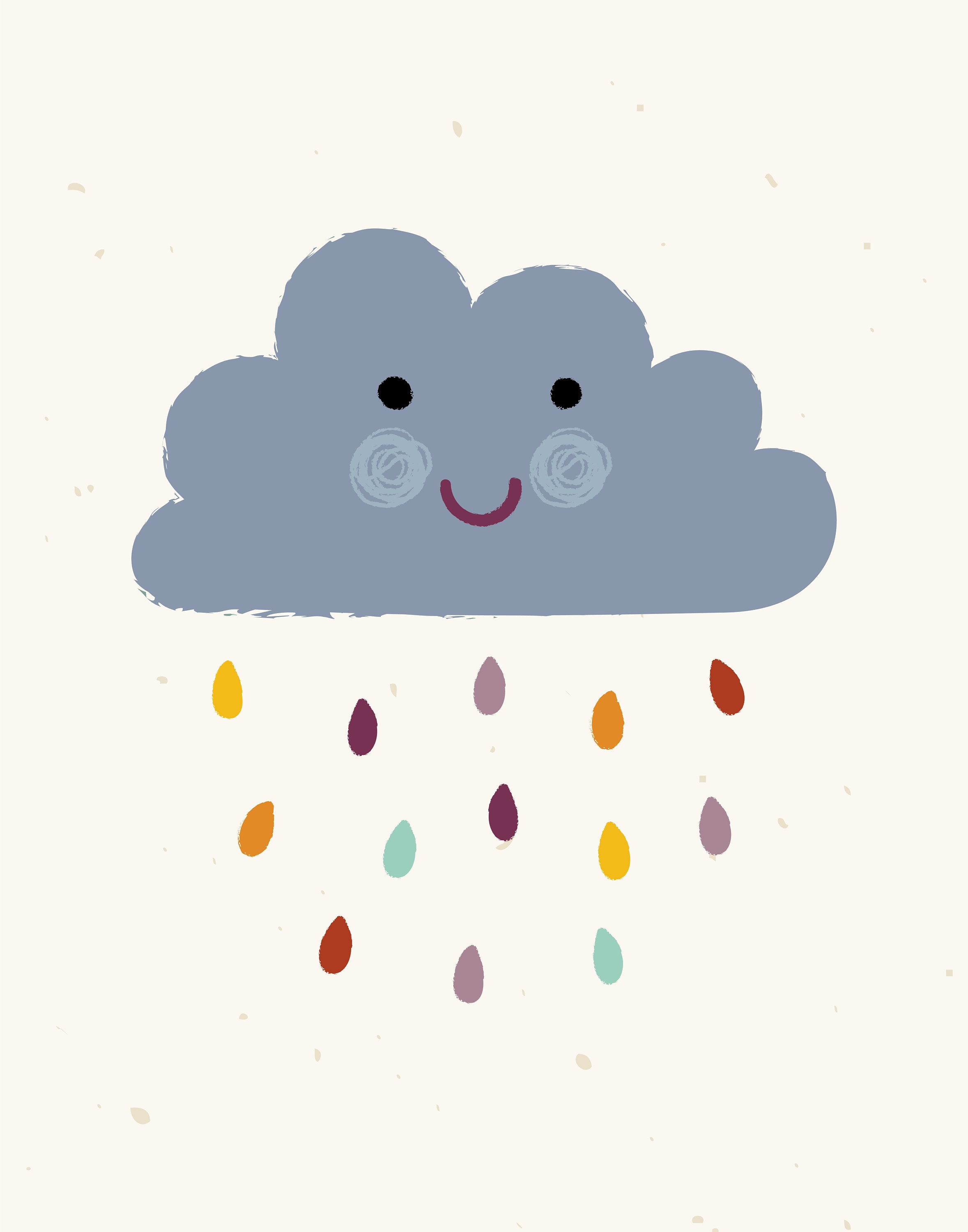 Hand Drawn Digital Weather Icons - Etsy