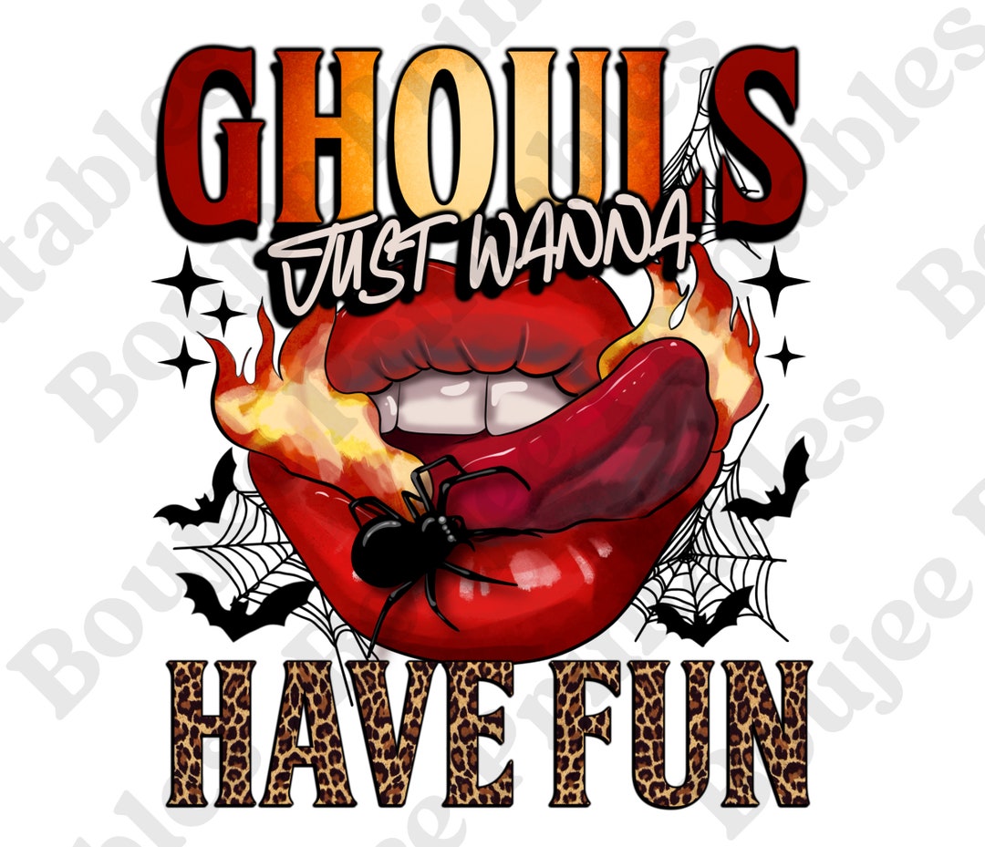 Ghouls Just Wanna Have Fun Png, Halloween Lips Png, Vampire Lips Png ...