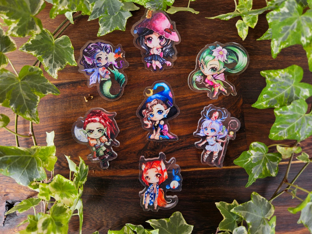 Chibi Mädchen Pins/anstecker - Etsy