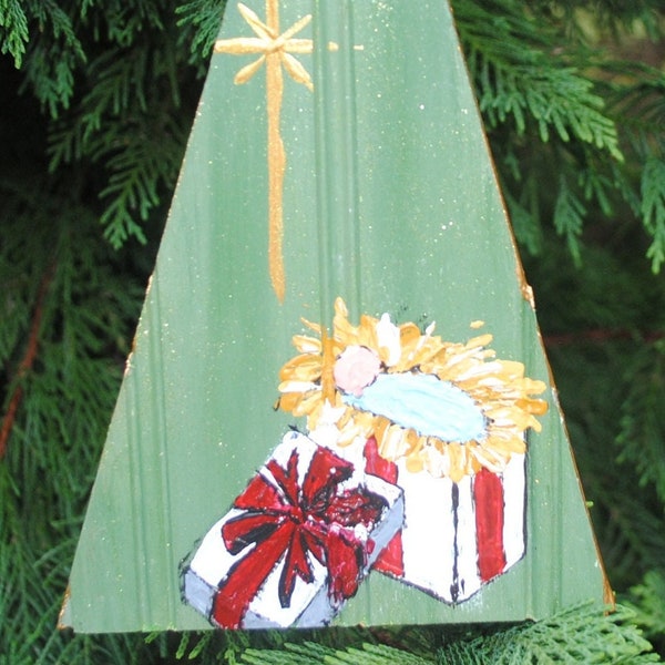 Manger Scene Painting - Etsy