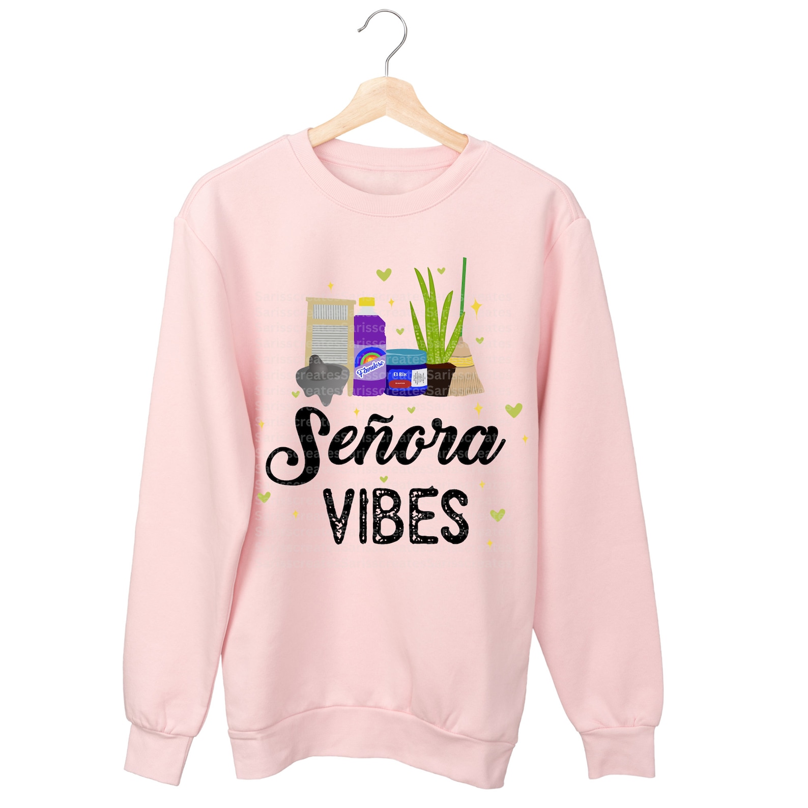 Senora Vibes Digital Design, Latina Life Clip Art, Hand Drawn Latina ...