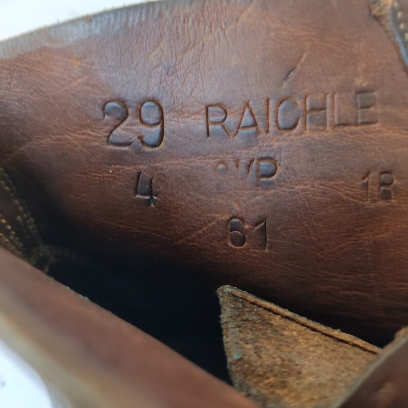 WWII Swiss Army Mountain Hobnail Boots Shoes Size US 12 EUR 46 Made ...