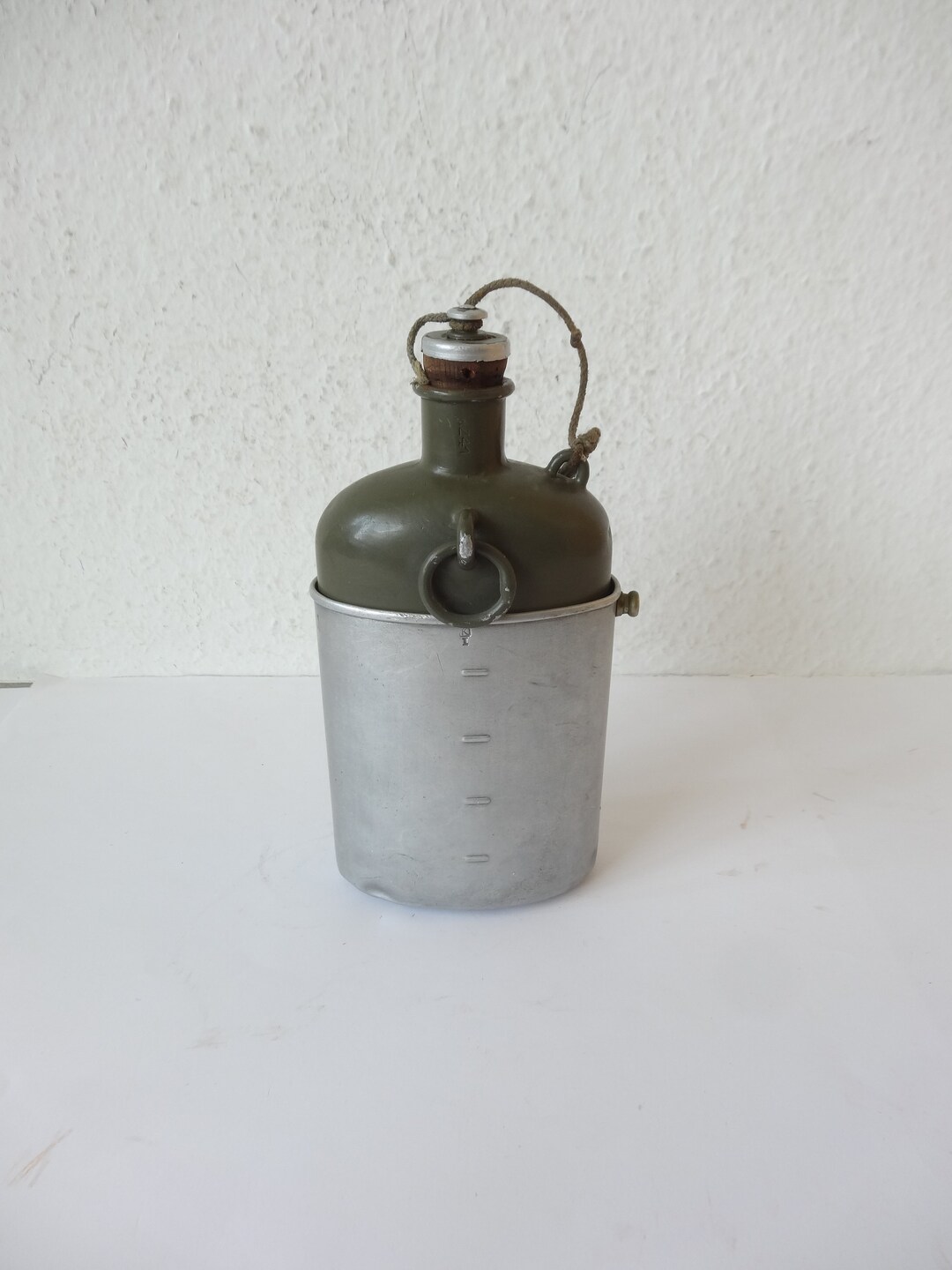 Vintage SIGG Swiss Army Military Bottle Canteen Switzerland 1941 MZ41 ...