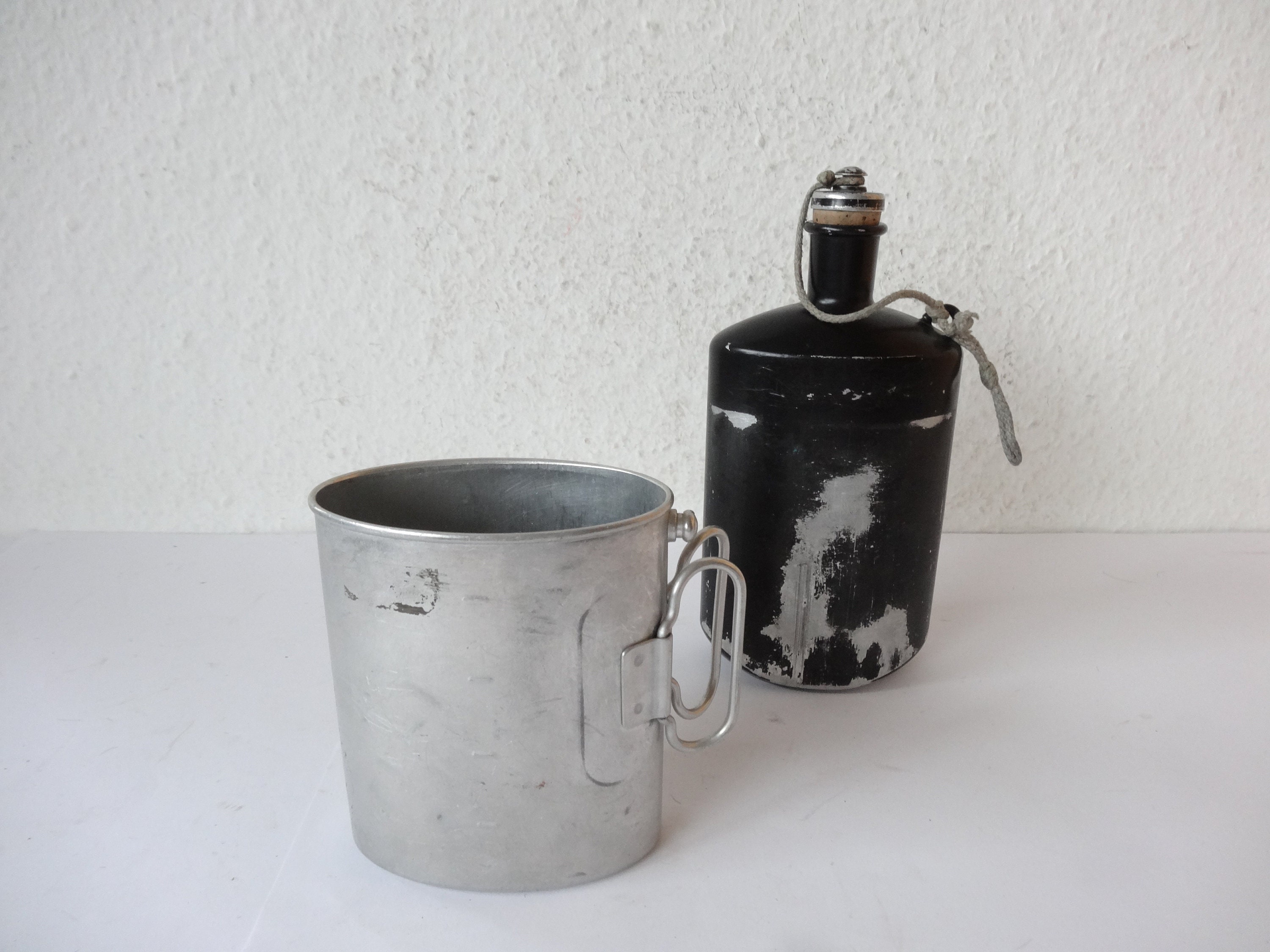 Vintage SIGG Swiss Army Military Bottle Canteen Switzerland SIGG74 1974 ...