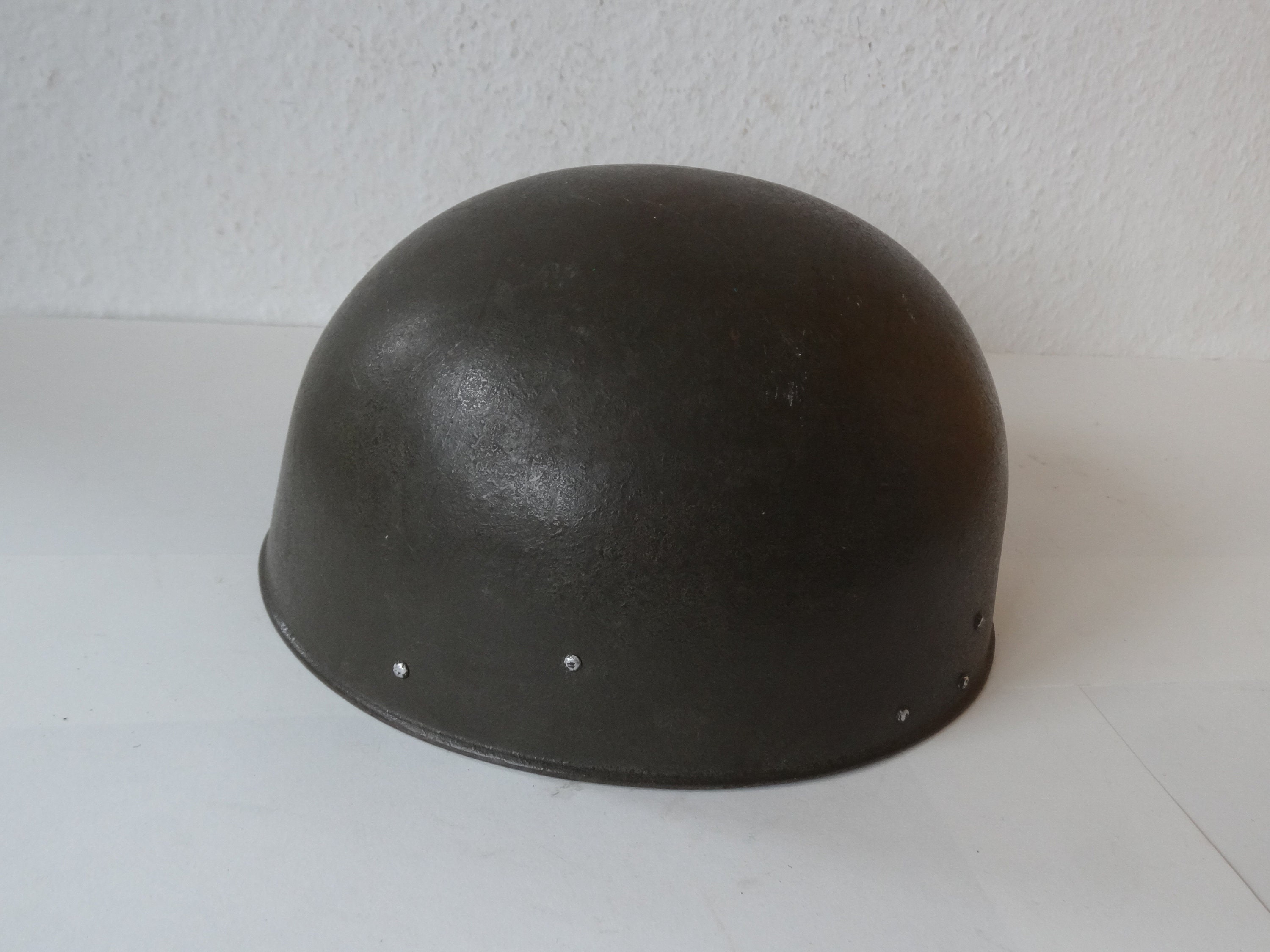Original Vintage Swiss Army Military Motorcycle Condor Helmet Helm ...