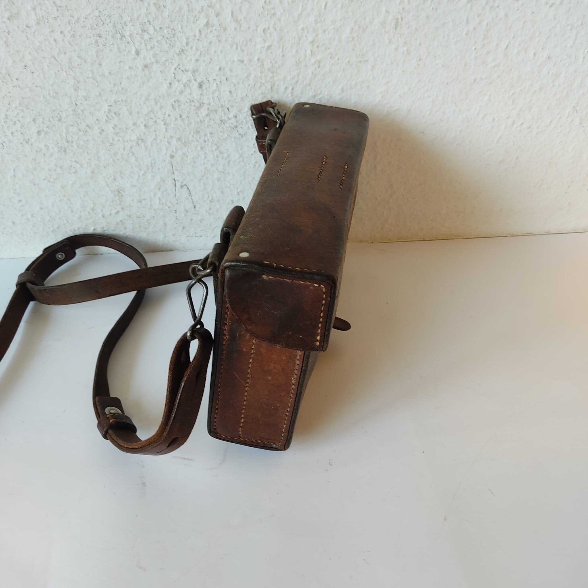 Swiss Army Military Officer Leather Bag Vintage Paramedic 1946 - Etsy