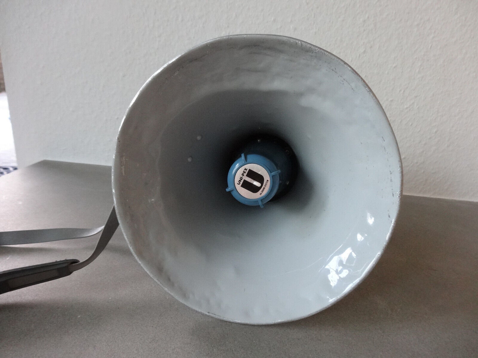 Swiss Army Military Megaphone With Salt&pepper Canvas Bag Leather ...