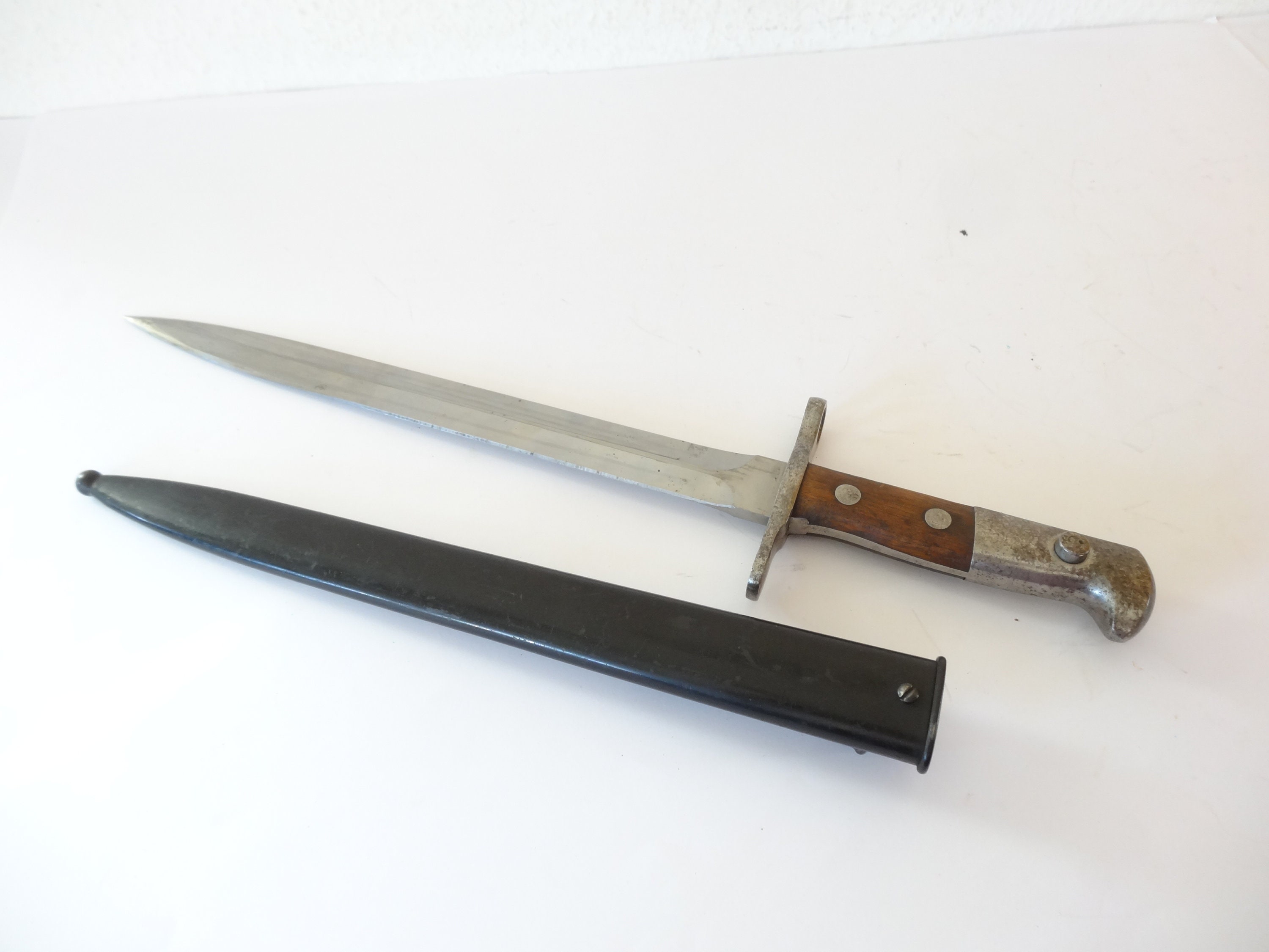 Swiss Army Soldier Dagger M1918 With Leather Frog Swiss Army Dirk ...