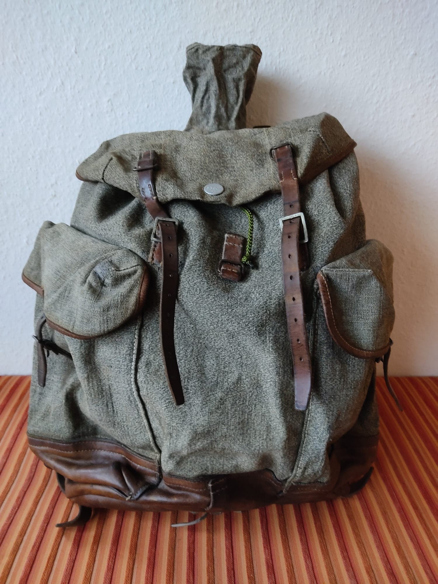 Swiss Army Sattler Mountain Troops Backpack 40s Vintage Salt - Etsy