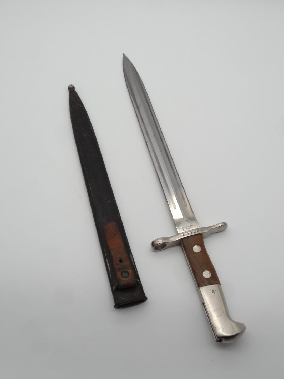 VTG Swiss Army Soldier Dagger M1918 With Leather Frog Swiss Army Dirk ...