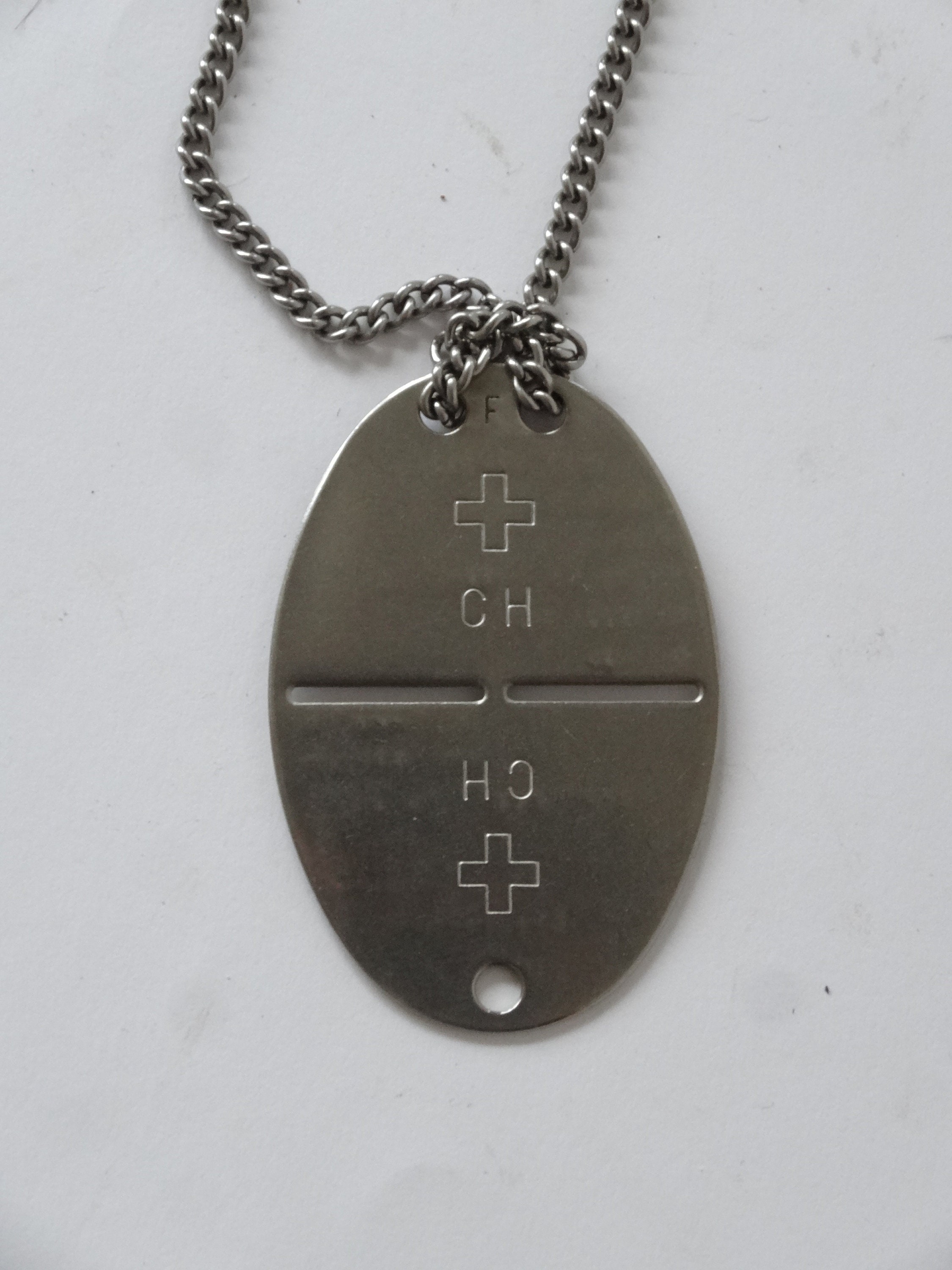 Swiss Army Military Dog Tag, Swiss Military Soldier Identification Tag ...