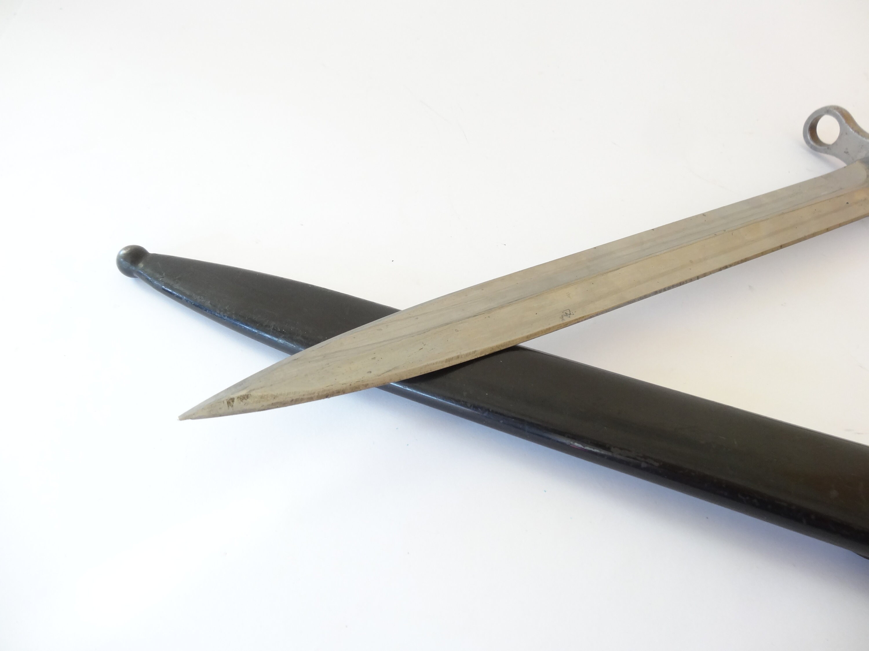 Swiss Army Soldier Dagger M1918 With Leather Frog Swiss Army Dirk ...