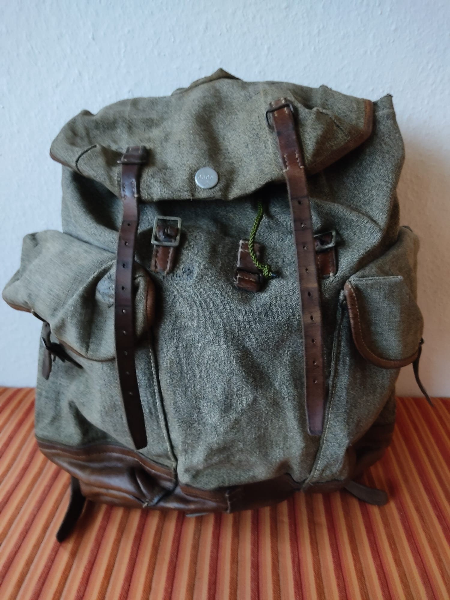 Swiss Army Sattler Mountain Troops Backpack 40s Vintage Salt - Etsy