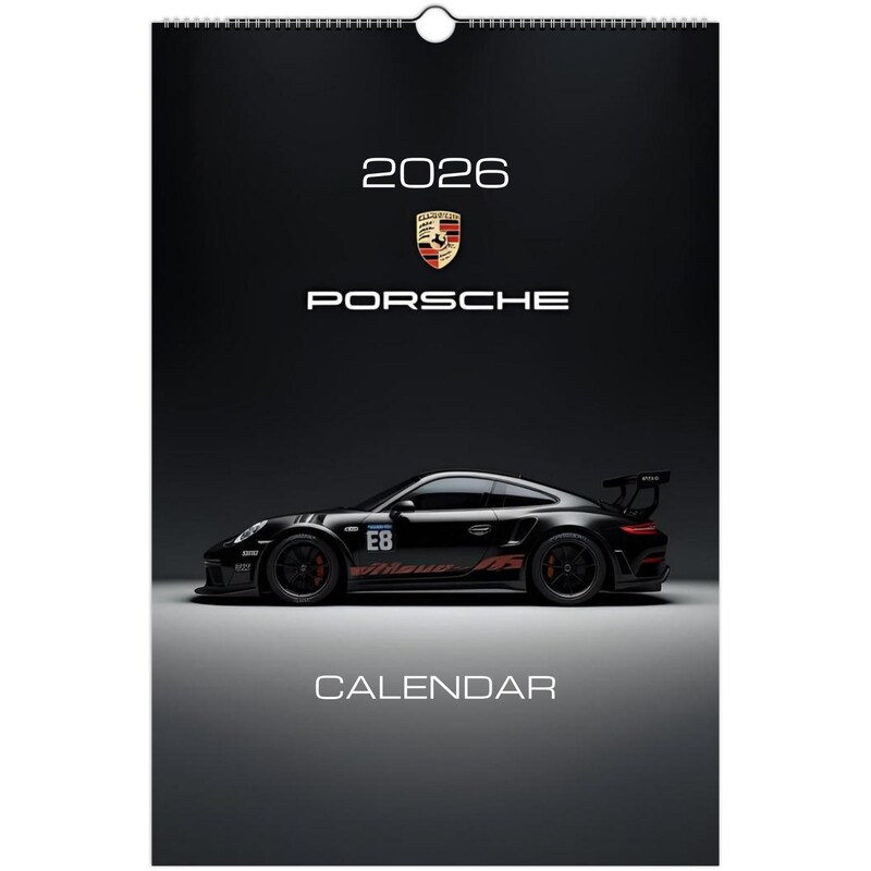 2026 Porsche Calendar - Etsy Canada