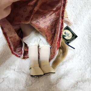 Vintage 1980s Fairy Tale Series Rapunzel Porcelain Doll - Etsy