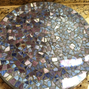 Vintage Large 13 Inch Handmade Mosaic 13 Plate - Etsy