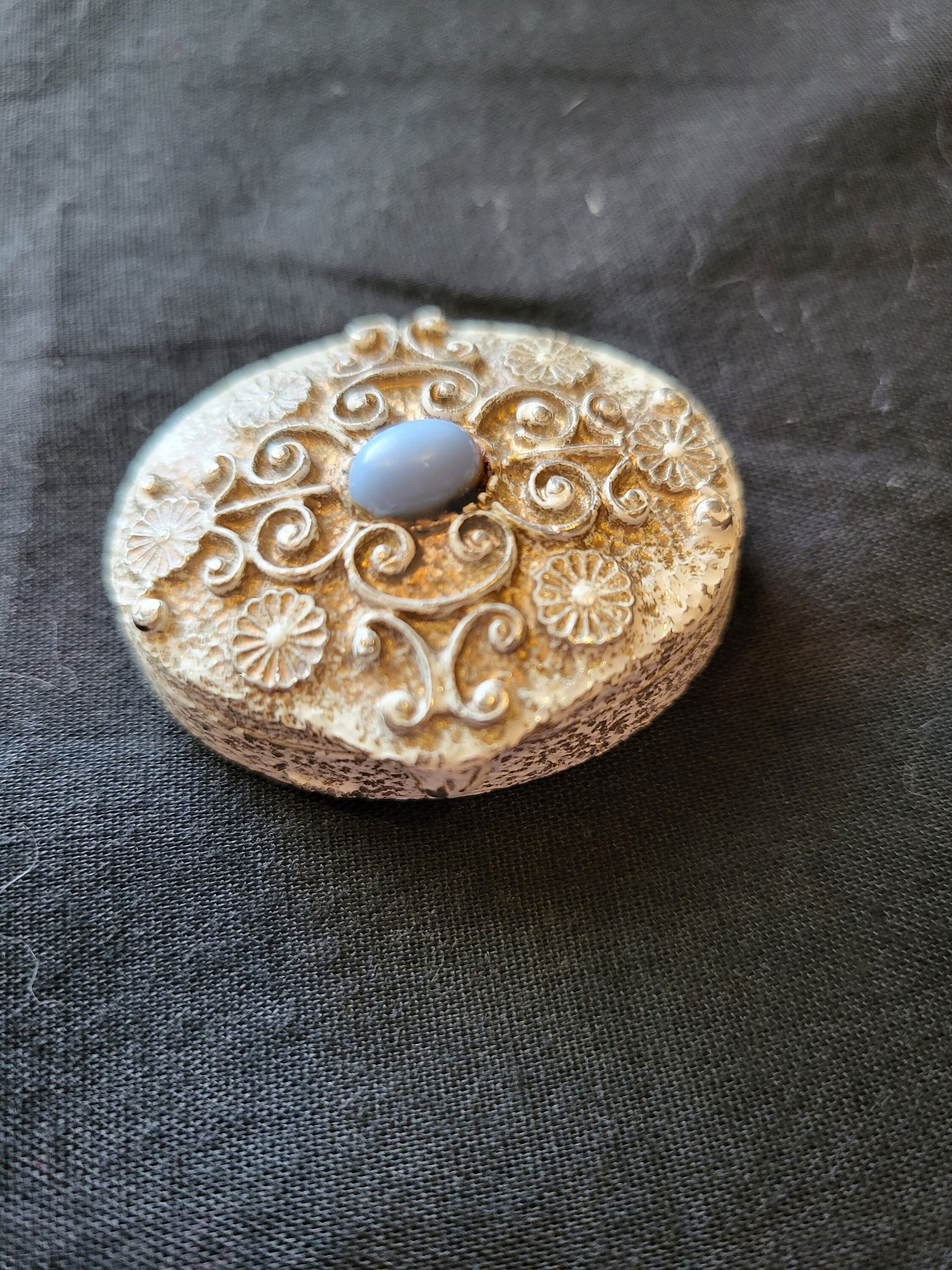 Antique 1900s Florenza Pill Box - Etsy