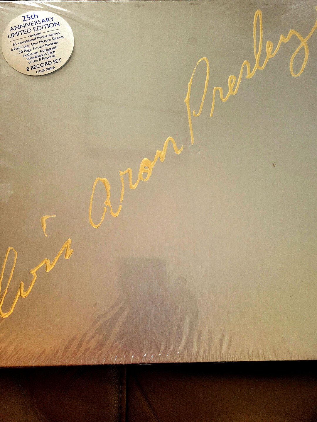 Vintage Elvis Presley 25th Limited Edition Vinyl Record and in Original ...