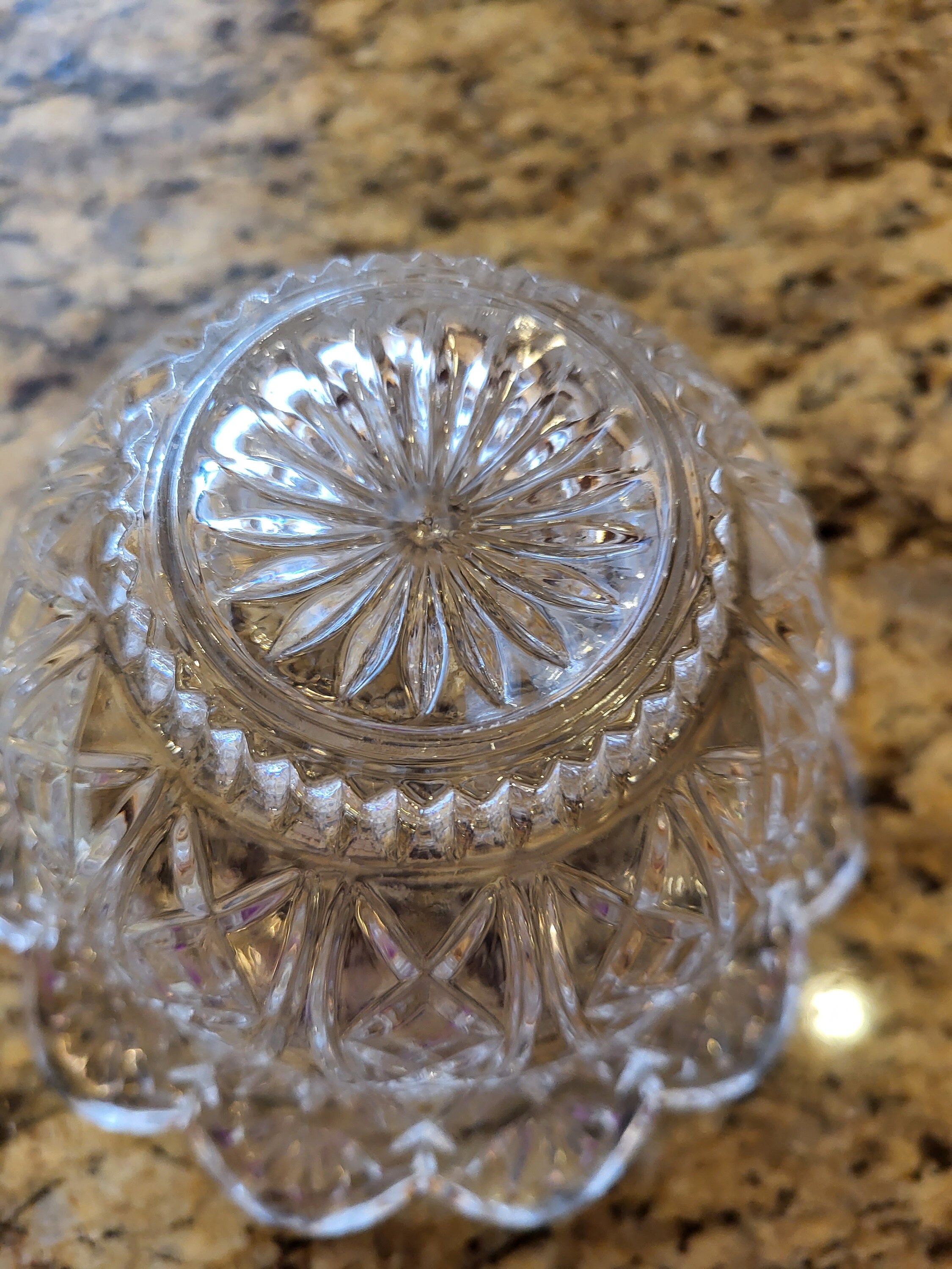 Fifth Ave Heavy Lead Crystal Bowl - Etsy