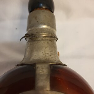 Antique 19th Century Amber Rye Decanter - Etsy