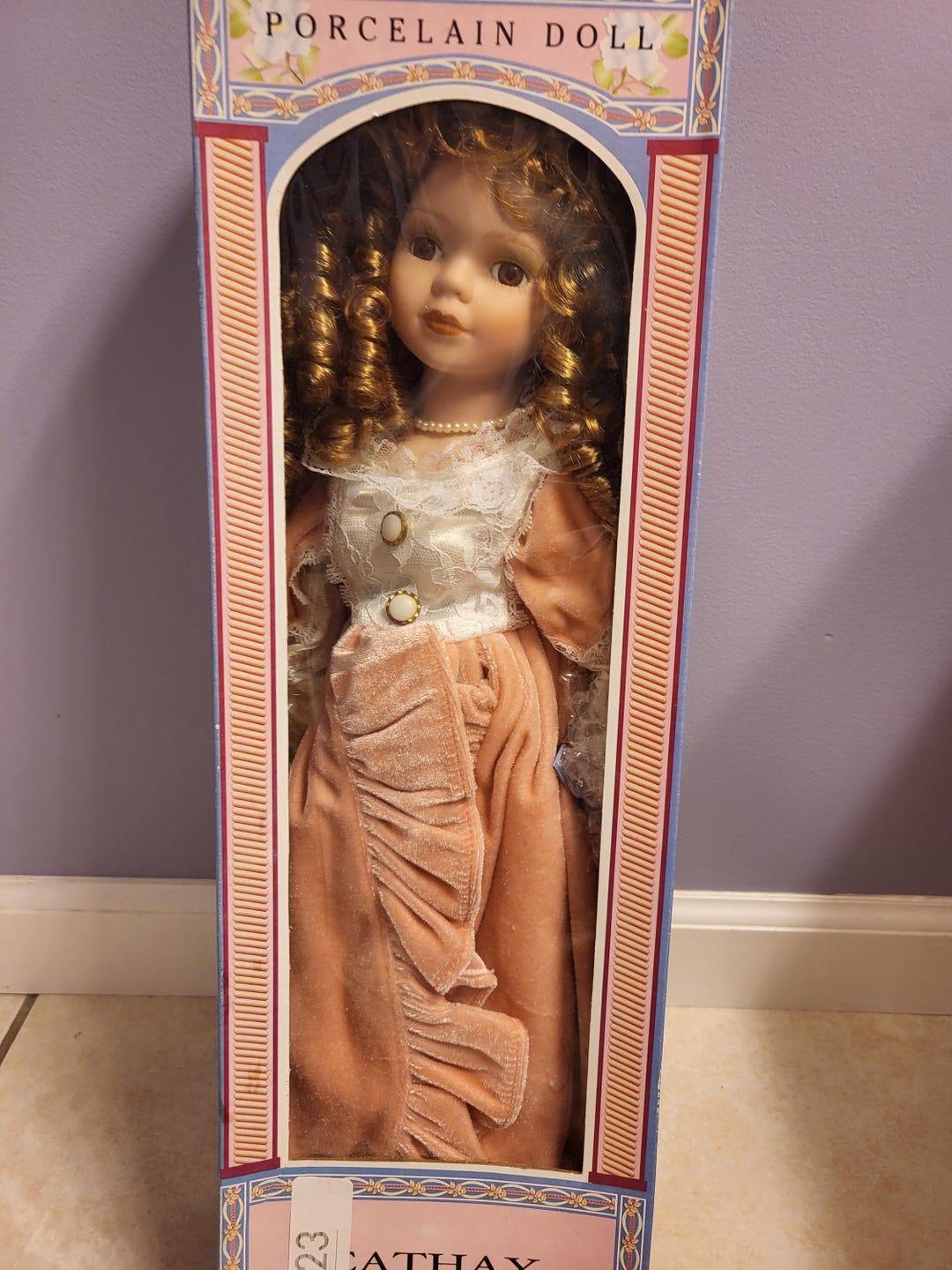 VINTAGE Cathy Collection Porcelain Doll - Etsy