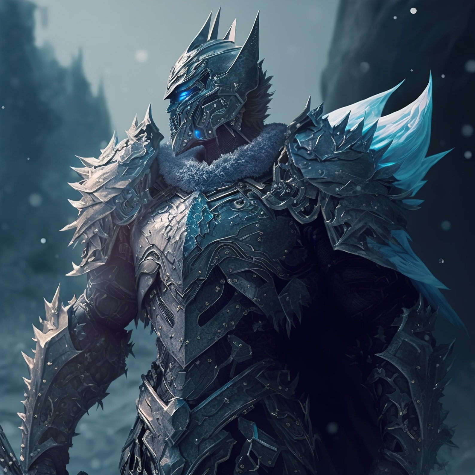 Frost Knight - Etsy