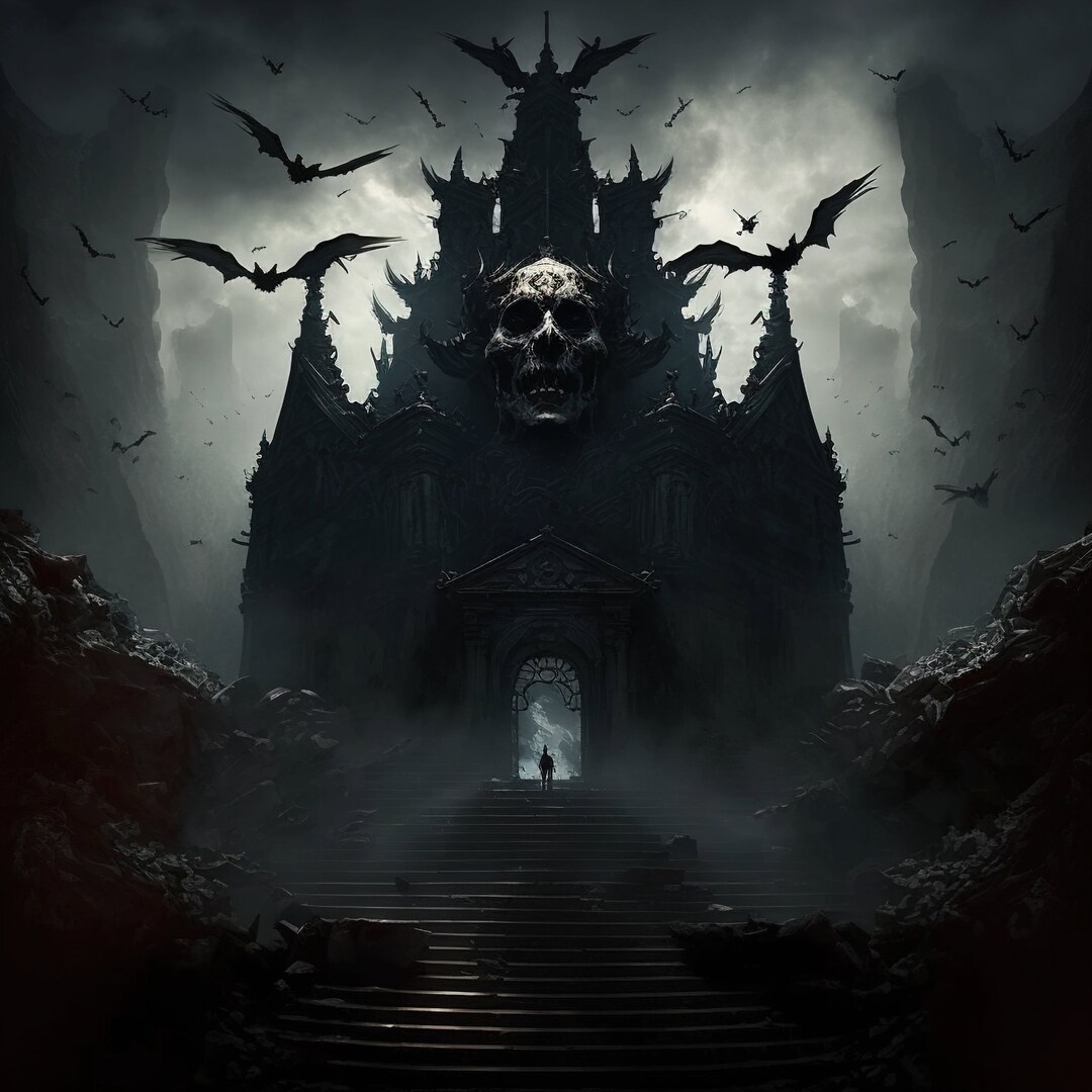 The Dark Cathedral - Etsy