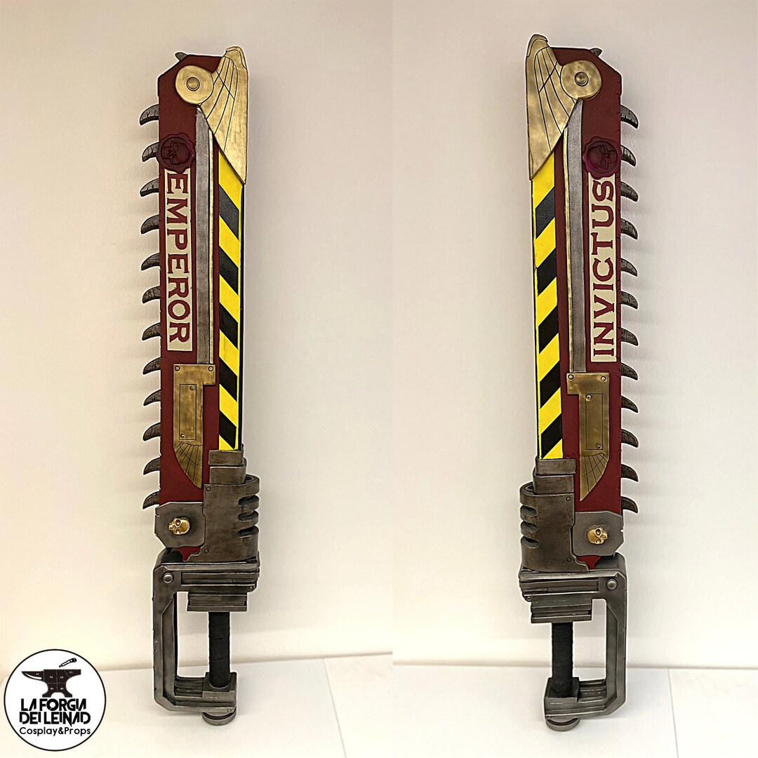 Warhammer 40k / Chainsword / Laser Rifle / Auspex Scanner - Etsy