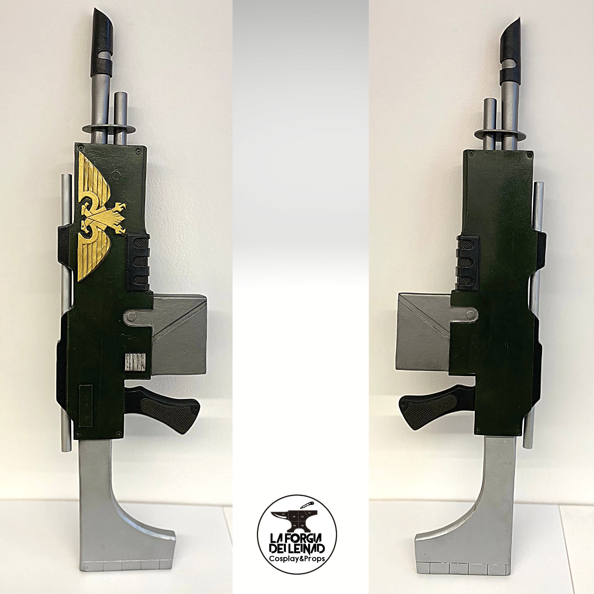 Warhammer 40k / Chainsword / Laser Rifle / Auspex Scanner - Etsy