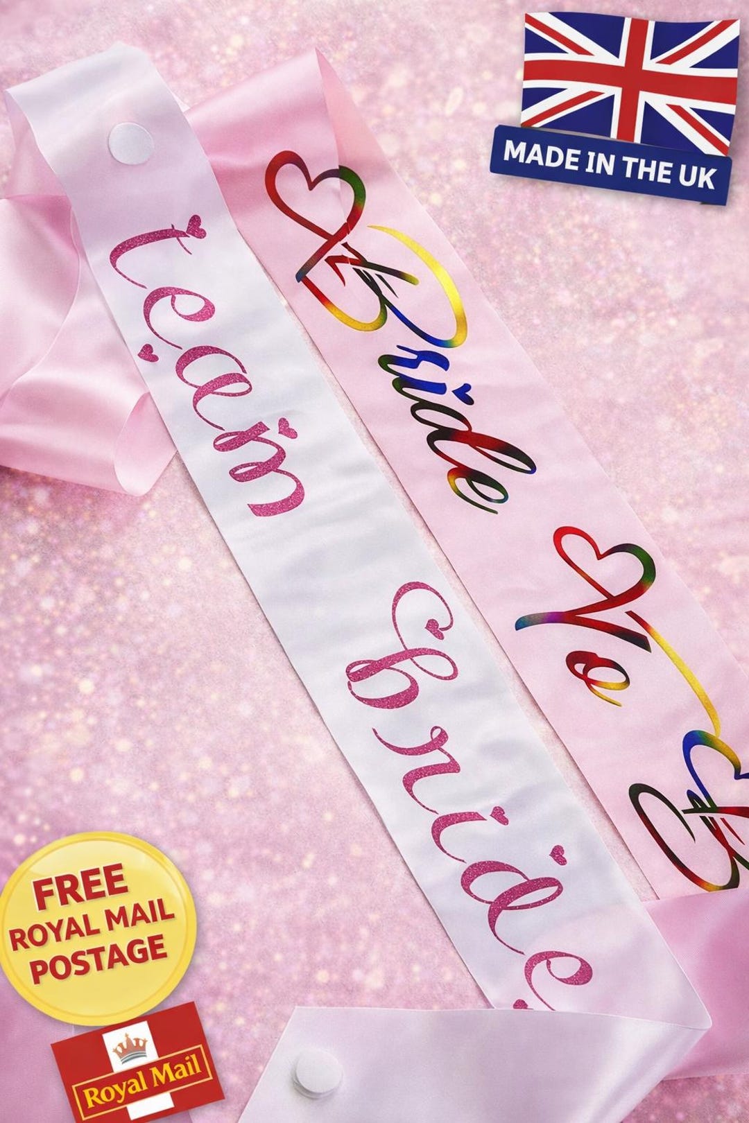 Personalised Vinyl Sash – Birthday Hen Party Baby Shower Graduation UK ...