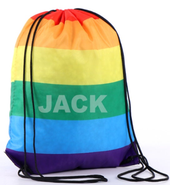 Personalised Drawstring Bag Kids School Bag Personalised Gym - Etsy