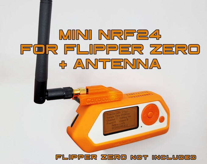 Flipper Zero Mini NRF24 With Antenna and 3D Printed Case - Mousejacking ...