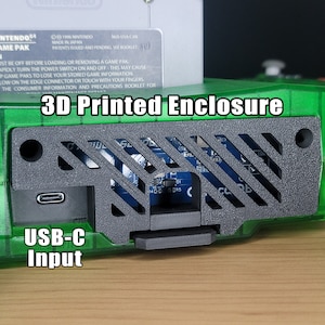 USB-C Power Supply for Nintendo 64 With 3D Printed Case - N64 Power ...