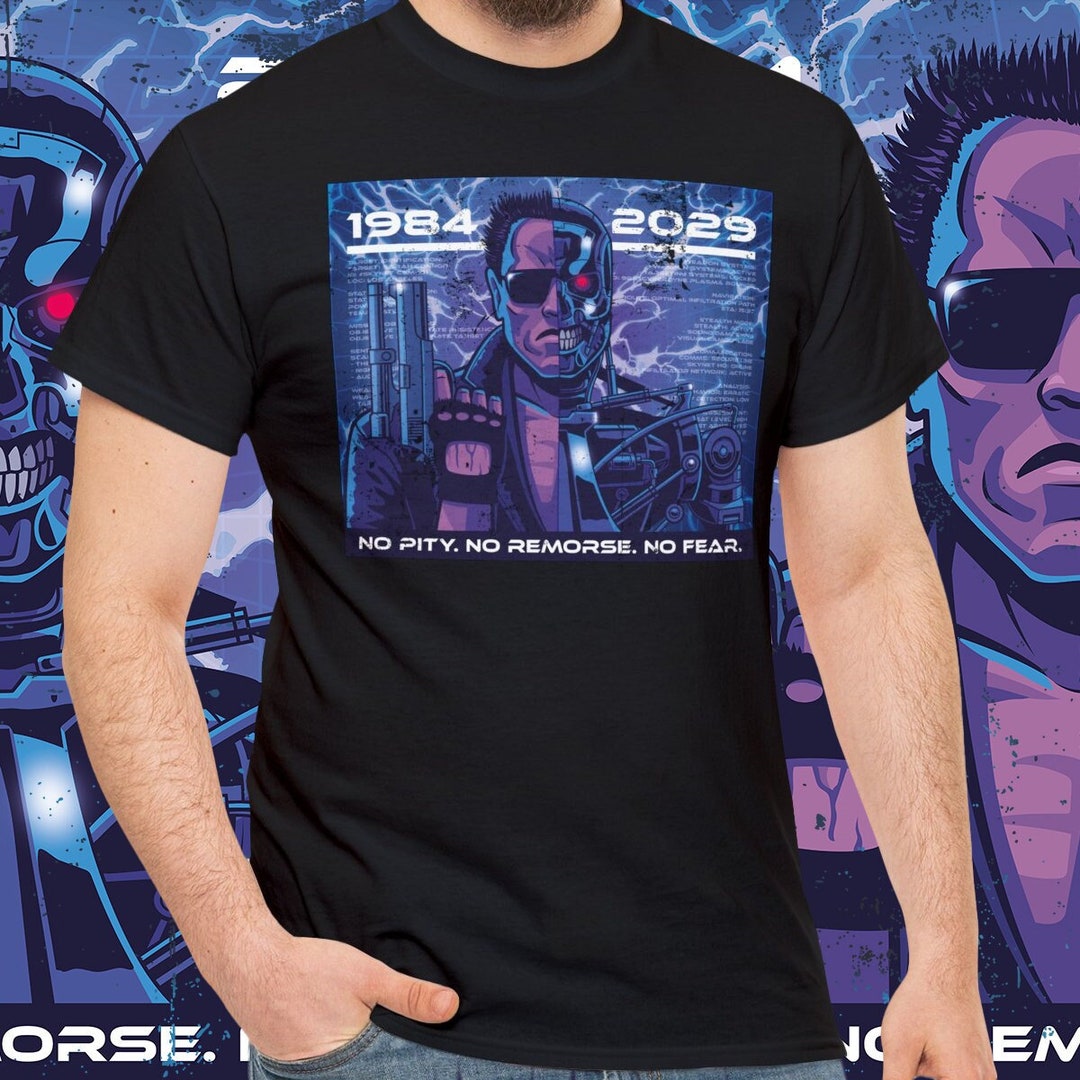 T-shirt Exclusive Terminator T-800 Infiltrator Unit T-shirt - Etsy
