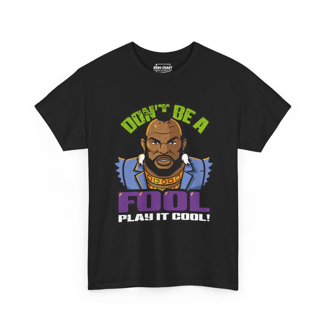 Mr. T Pop-art T-shirt: A-team 80s Retro Style Tee - Etsy