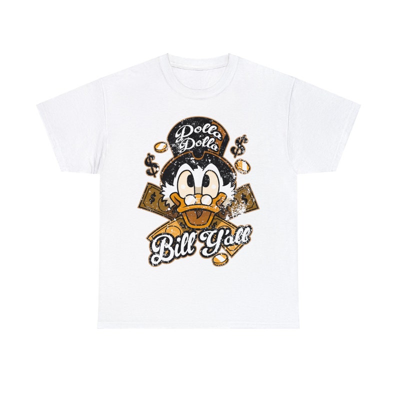 Funny Hiphop T-shirt: Dolla Dolla Bill Yall! - Hustler Style - Etsy