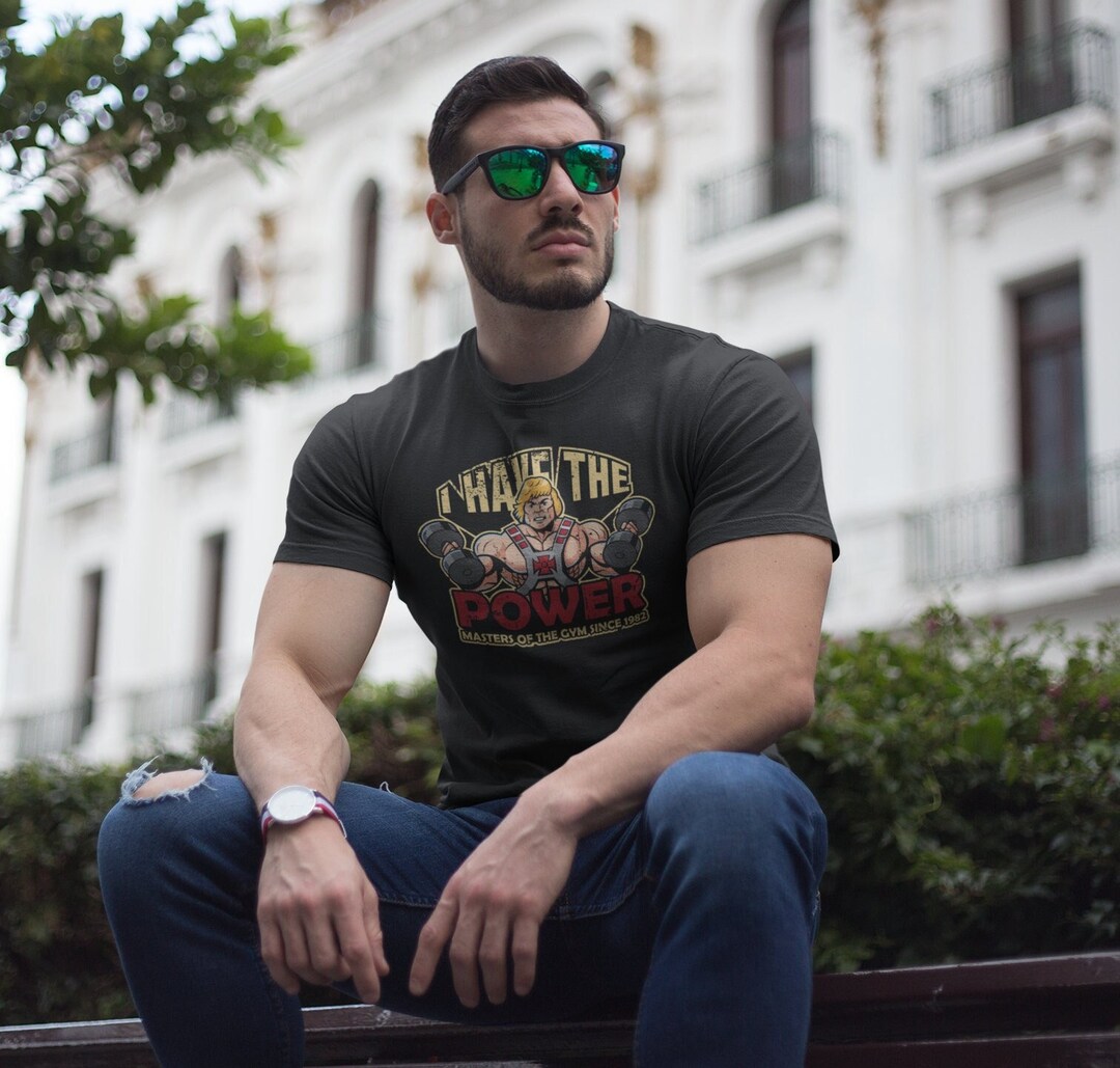 Funny T-shirt - Masters of the Gym, Muscle Man - Perfect for Swole ...