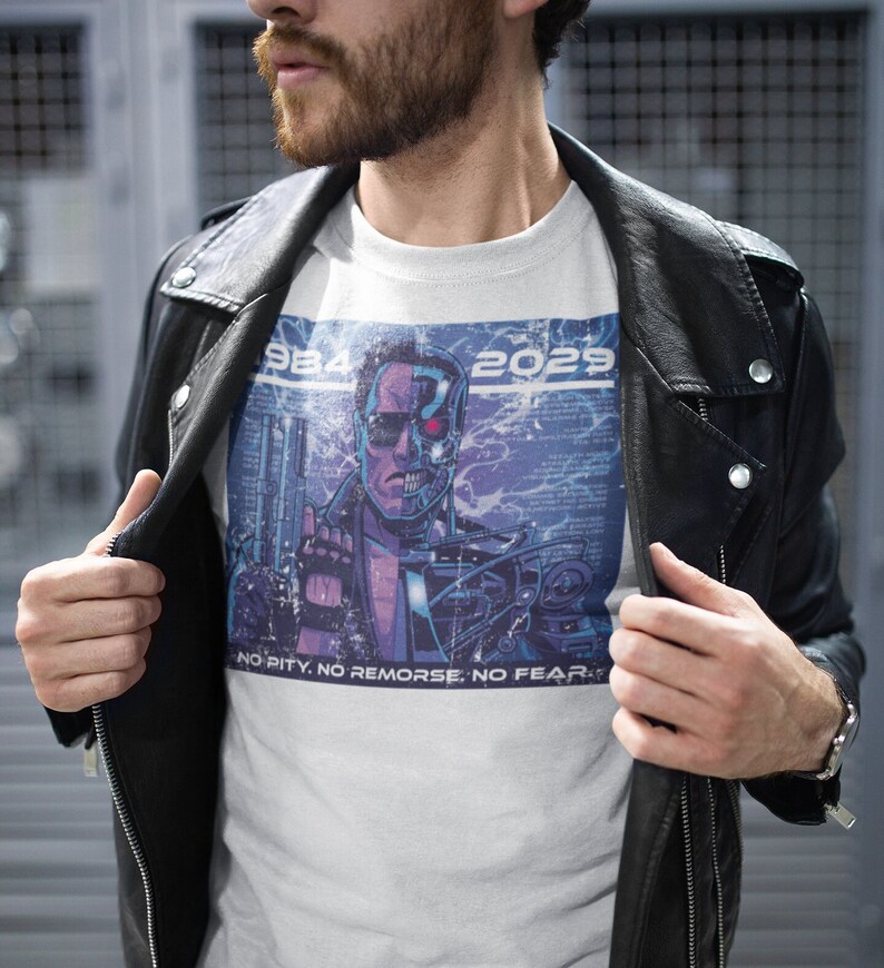 T-shirt Exclusive Terminator T-800 Infiltrator Unit T-shirt A Must-have ...