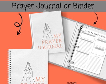 Christian Daily Planner Prayer Journal Daily 2024 Planner Bible Study ...